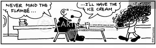 Burnt Foods Cartoons and Comics - funny pictures from CartoonStock