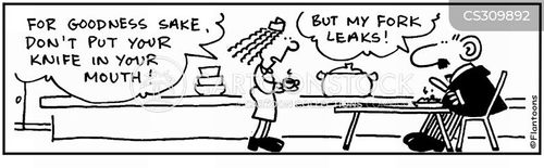 Dinner Ladies Cartoons and Comics - funny pictures from CartoonStock