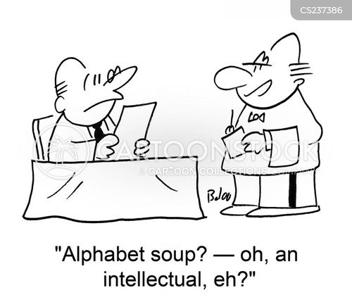 Alphabet Soup Letters Cartoons and Comics - funny pictures from ...