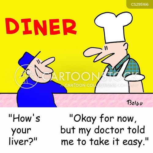Eating Liver Cartoons and Comics - funny pictures from CartoonStock