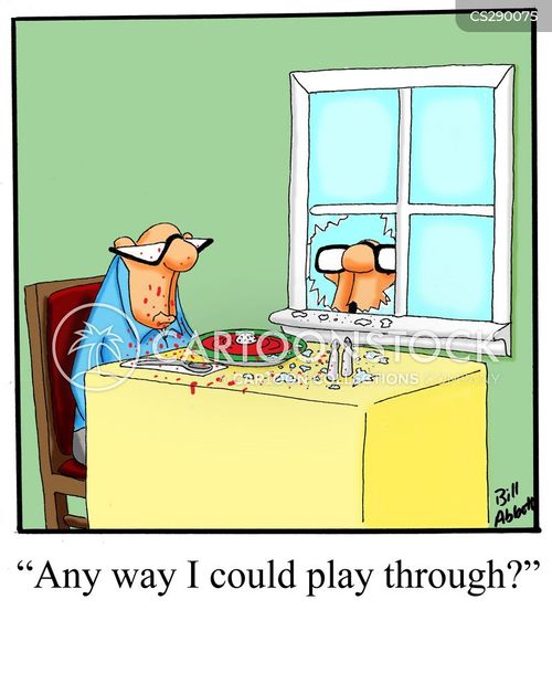 Play Through Cartoons and Comics - funny pictures from CartoonStock