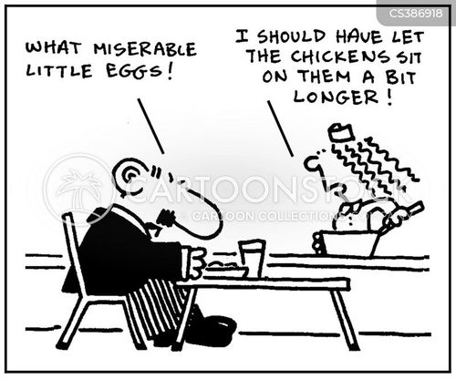 Spoiled Eggs Cartoons and Comics - funny pictures from CartoonStock
