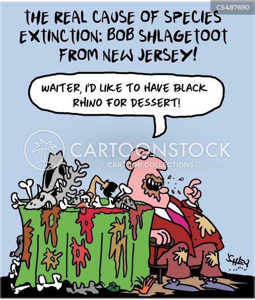 Species Extinction Cartoons and Comics - funny pictures from CartoonStock