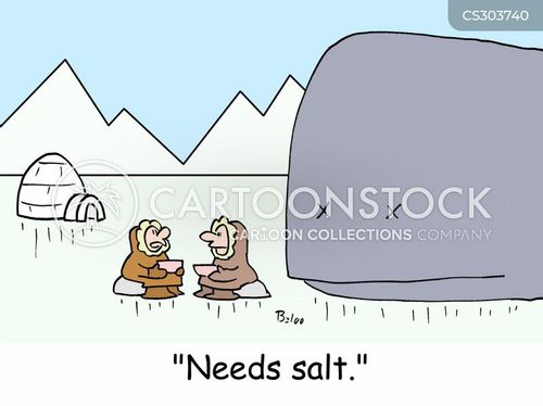 Salty Food Cartoons and Comics - funny pictures from CartoonStock