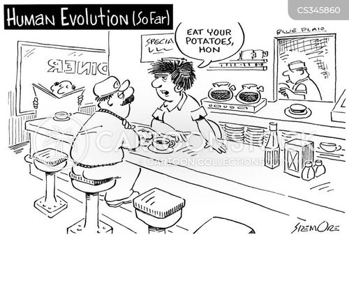 Human Evolution Cartoons and Comics - funny pictures from CartoonStock