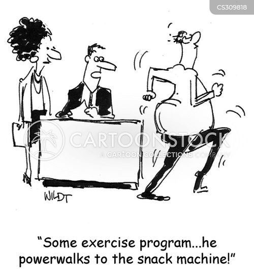 Power Walking Cartoons and Comics - funny pictures from CartoonStock