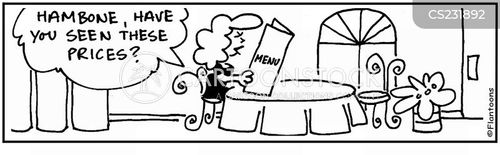 Expensive Food Cartoons and Comics - funny pictures from CartoonStock