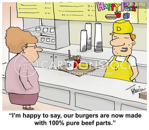 Happy Meals Cartoons and Comics - funny pictures from CartoonStock