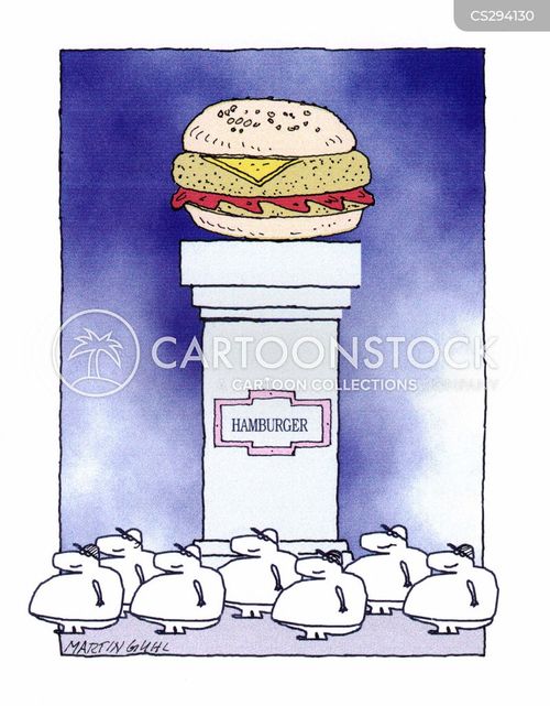 Hamburger Cartoons and Comics - funny pictures from CartoonStock
