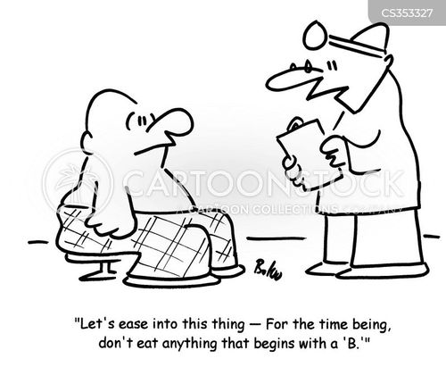 Restrictive Diet Cartoons and Comics - funny pictures from CartoonStock
