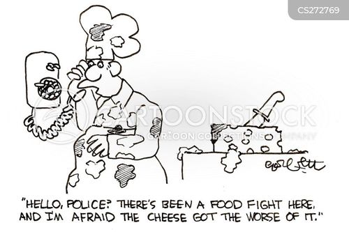 Foodfight Cartoons and Comics - funny pictures from CartoonStock