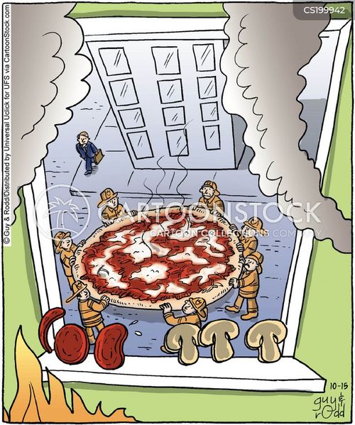 Pizza Toppings Cartoons and Comics - funny pictures from CartoonStock