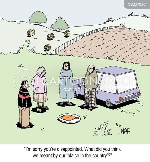 Place In The Country Cartoons and Comics - funny pictures from CartoonStock