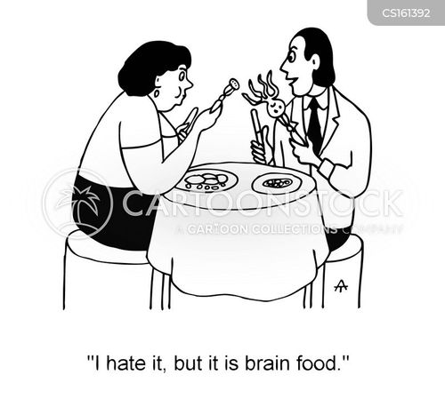 Brain Food Cartoons and Comics - funny pictures from CartoonStock