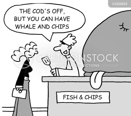 Chip Shop Cartoons and Comics - funny pictures from CartoonStock