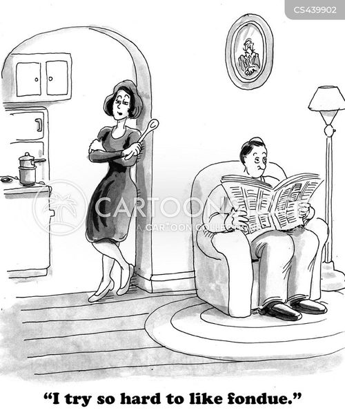 Fondue Cartoons and Comics - funny pictures from CartoonStock