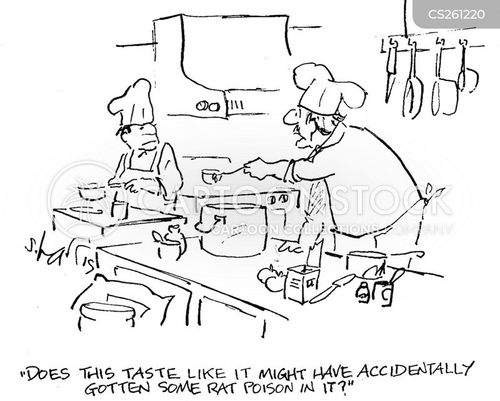 Food Contamination Cartoons and Comics - funny pictures from CartoonStock