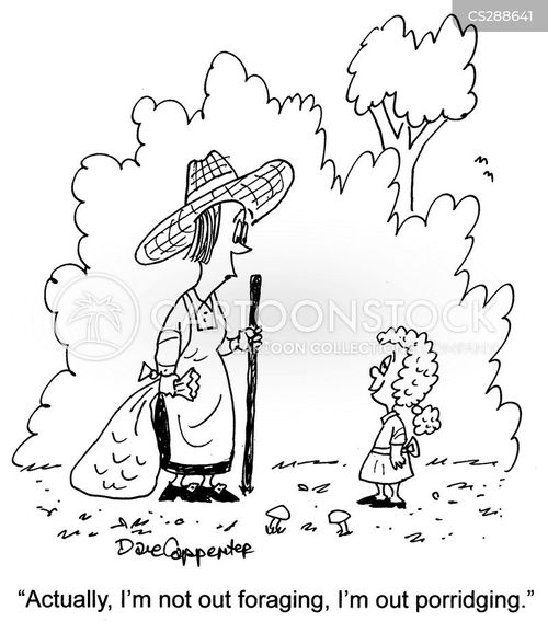 Foraging Cartoons and Comics - funny pictures from CartoonStock