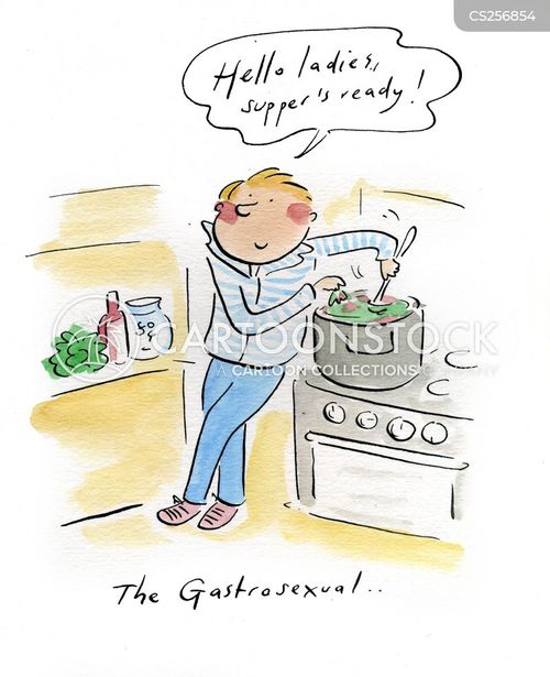 Gastrosexual Cartoons and Comics - funny pictures from CartoonStock