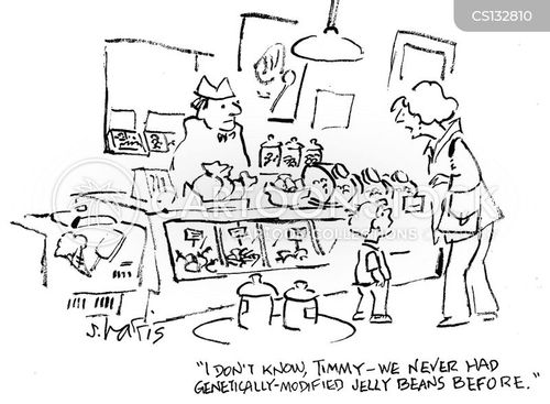 Genetic Modification Cartoons and Comics - funny pictures from CartoonStock