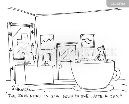 Coffee Addict Cartoons and Comics - funny pictures from CartoonStock
