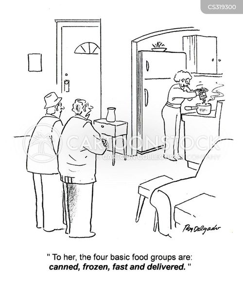 Canned Food Cartoons and Comics - funny pictures from CartoonStock