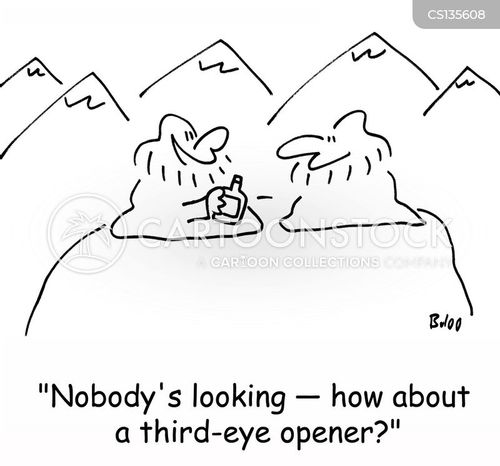 Third Eye Cartoons and Comics - funny pictures from CartoonStock