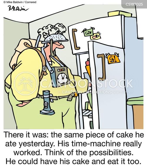Time Machine Cartoons and Comics - funny pictures from CartoonStock