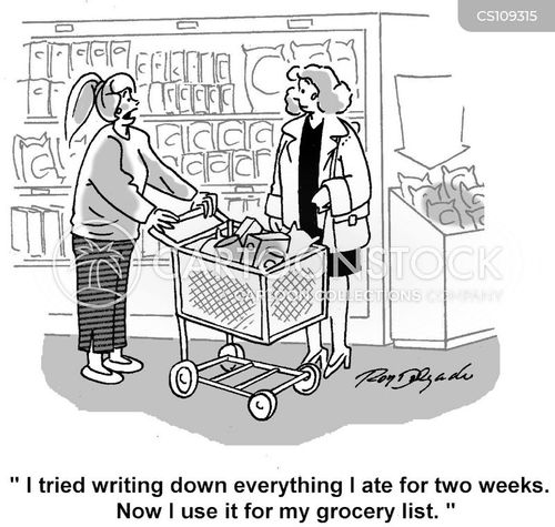Food Diaries Cartoons and Comics - funny pictures from CartoonStock