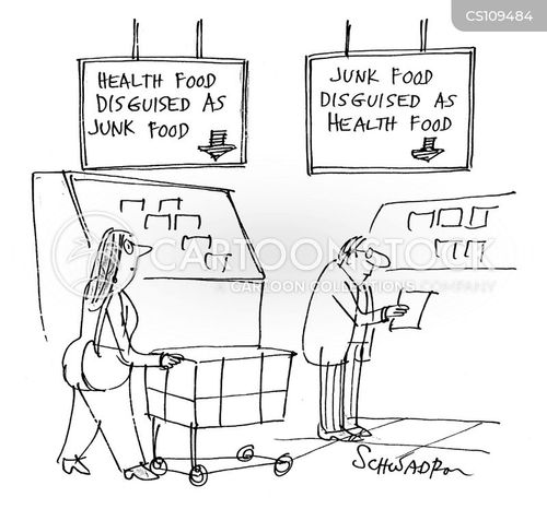 Junk Food Cartoons and Comics - funny pictures from CartoonStock