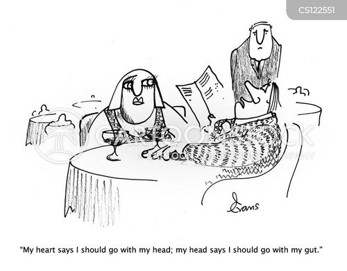 Hesitant Cartoons and Comics - funny pictures from CartoonStock