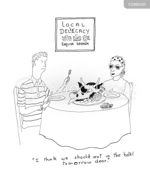 Local Foods Cartoons and Comics - funny pictures from CartoonStock