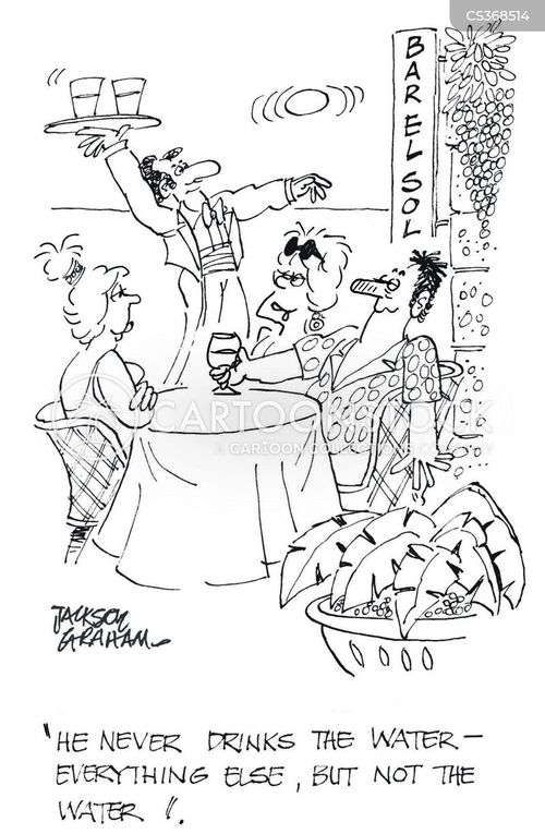 Never Drink Cartoons and Comics - funny pictures from CartoonStock