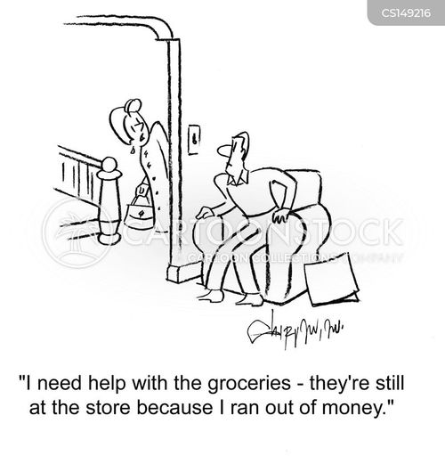 Supermarket Shop Cartoons and Comics - funny pictures from CartoonStock