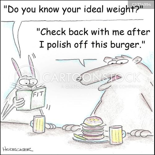 Ideal Weight Cartoons and Comics - funny pictures from CartoonStock