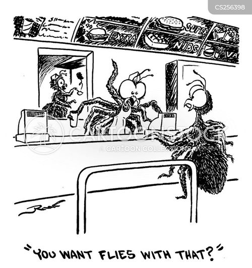 Insect Customer Cartoons and Comics - funny pictures from CartoonStock