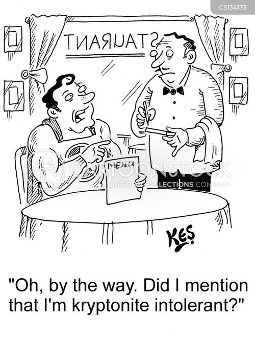 Food Intolerant Cartoons and Comics - funny pictures from CartoonStock