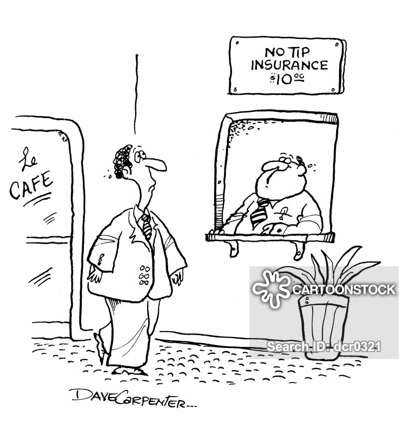 No Tip Cartoons and Comics - funny pictures from CartoonStock