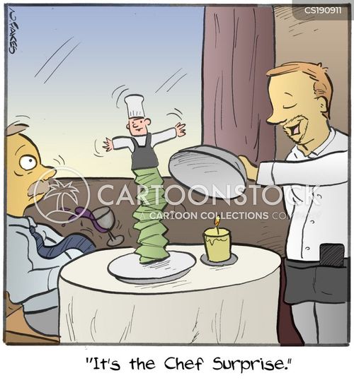 Restaurant Worker Cartoons and Comics - funny pictures from CartoonStock