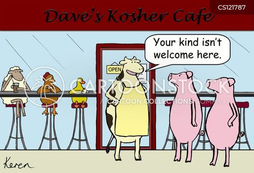 Kosher Cartoons and Comics - funny pictures from CartoonStock