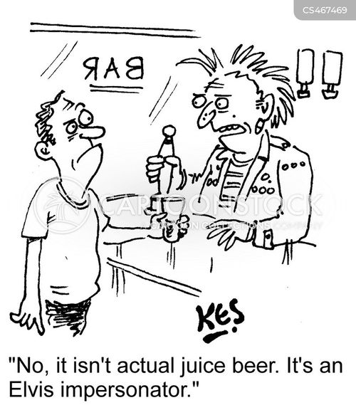 Elvis Impersonator Cartoons and Comics - funny pictures from CartoonStock