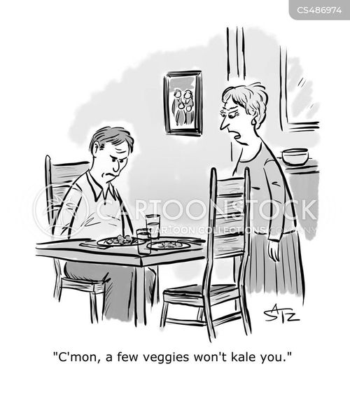 Kale Cartoons and Comics - funny pictures from CartoonStock