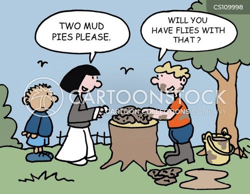 Mud Pie Cartoons and Comics - funny pictures from CartoonStock