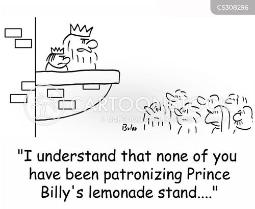 Patronizing Cartoons and Comics - funny pictures from CartoonStock