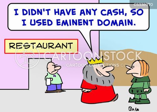 Eminent Domain Cartoons and Comics - funny pictures from CartoonStock