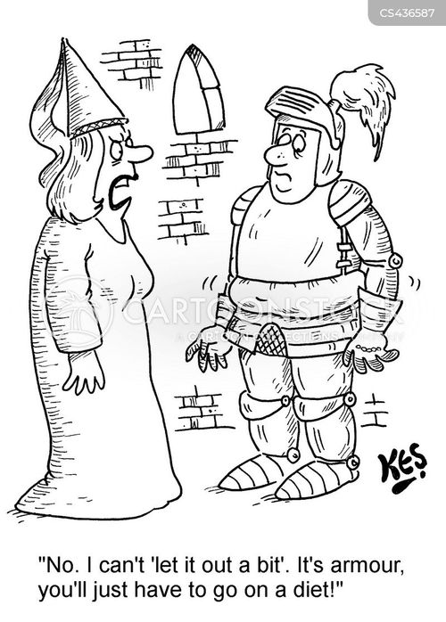 Knight In Shining Armour Cartoons and Comics - funny pictures from ...