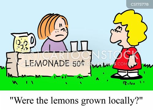 Lemonades Cartoons and Comics - funny pictures from CartoonStock
