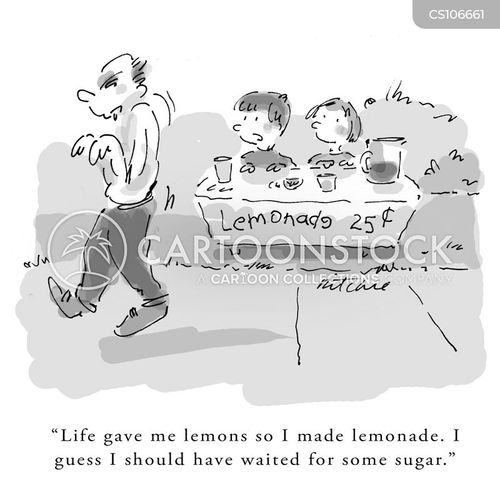 Lemonades Cartoons and Comics - funny pictures from CartoonStock