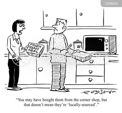 Locally Sourced Cartoons and Comics - funny pictures from CartoonStock