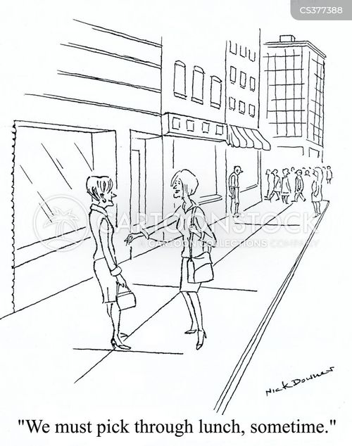 Gone For Lunch Cartoons and Comics - funny pictures from CartoonStock